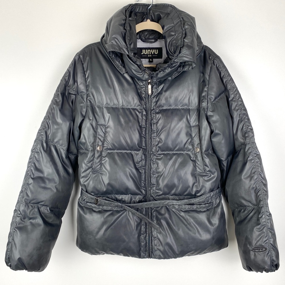 Junyu Puffer Coat - Gem